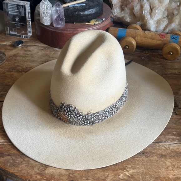 Kemosabe | Accessories | New Kemosabe Tan Cream Grit Beaver Cowboy Hat ...